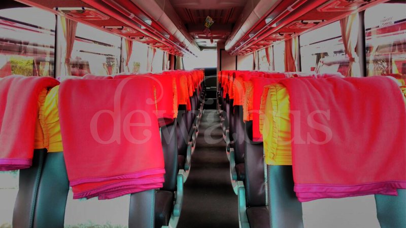 Sewa Bus Pariwisata Agra Icon Murah Terpercaya - Dewabus