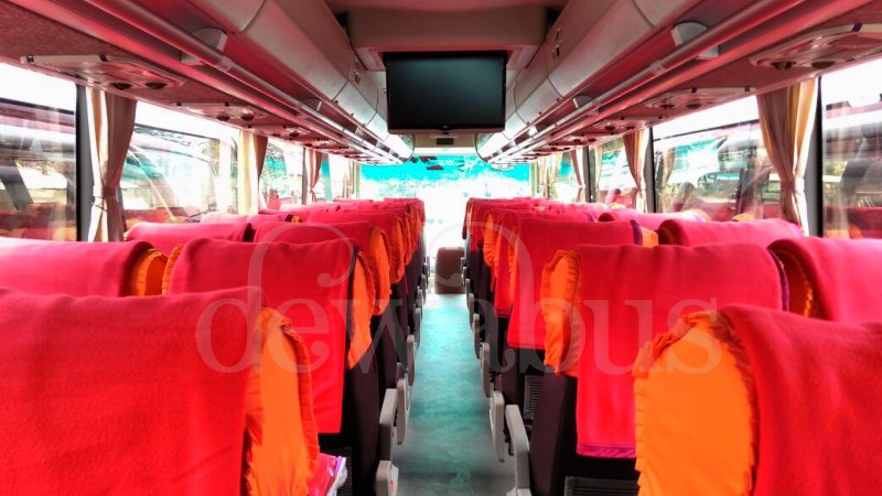 Sewa Bus Pariwisata Agra Icon Murah Terpercaya - Dewabus