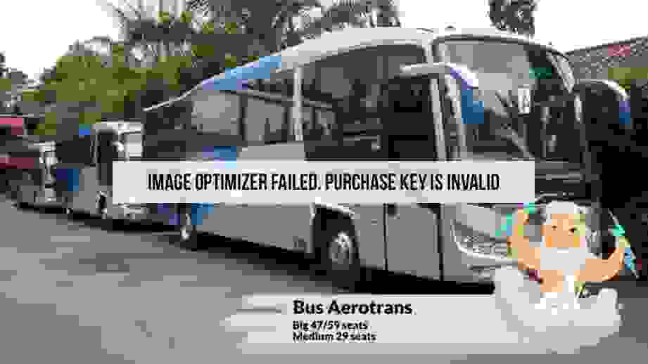 Sewa Bus Pariwisata Aerotrans Murah Terpercaya - Dewabus