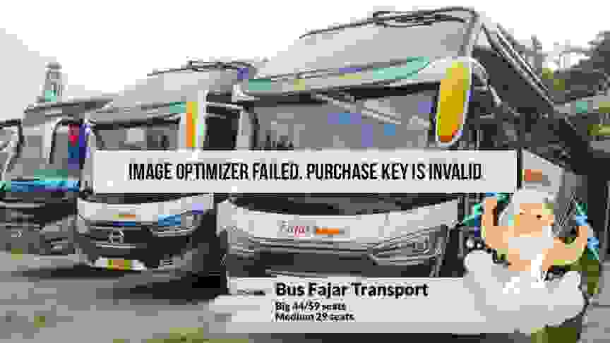 Sewa Bus Pariwisata Fajar Transport Murah Terpercaya - Dewabus