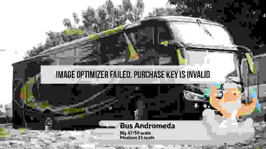 Sewa Bus Pariwisata Andromeda Murah Terpercaya - Dewabus