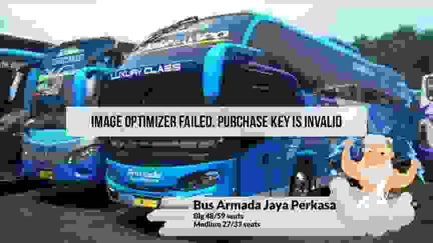 Sewa Bus Pariwisata Armada JAya Perkasa Murah Terpercaya