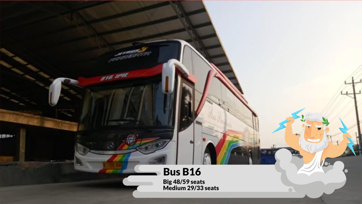 Sewa Bus Pariwisata B16 Murah Terpercaya - Dewabus